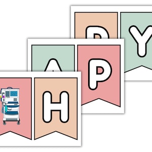 Anesthesia Tech Week Banner Anesthesia Technician Week Sign Printable ...