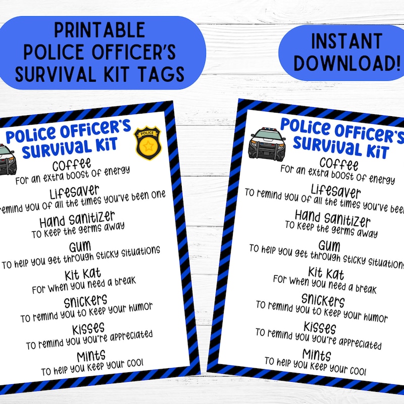 Police Appreciation Gift - 60+ Gift Ideas for 2026