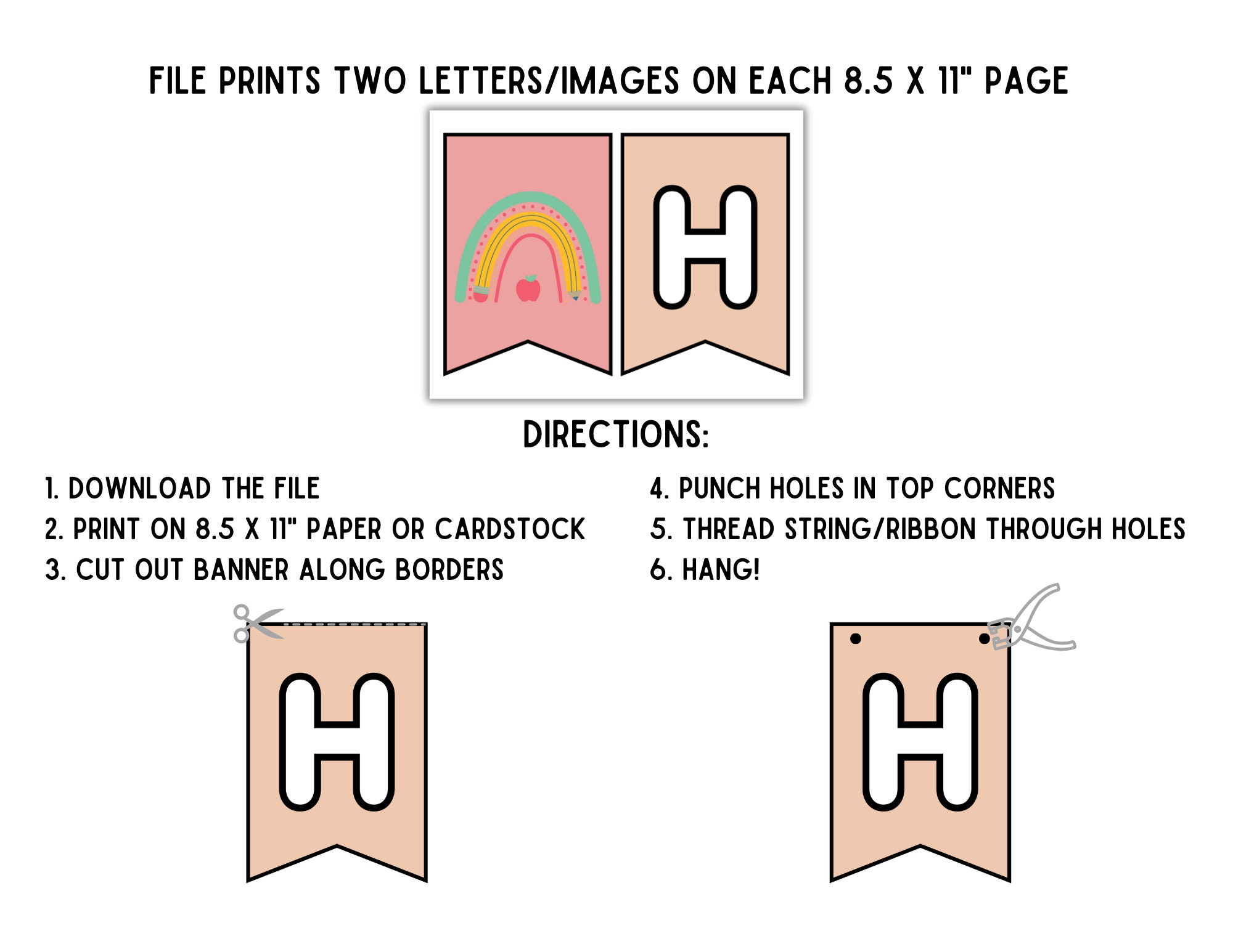 School Principal Day Banner School Principals' Day Sign Printable ...