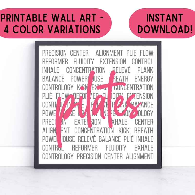 Pilates Studio Decor - Etsy