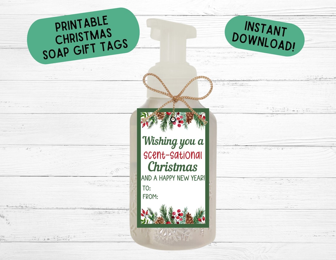 Christmas Gift Tags Scent-sational Christmas Gift Tag Teacher Gift ...