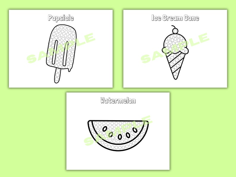 Summer Q-tip Painting Summer Fine Motor Craft for Kids Summer Fine ...