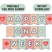 CNA Week Banner Nursing Assistant Week Sign Printable CNA Week ...