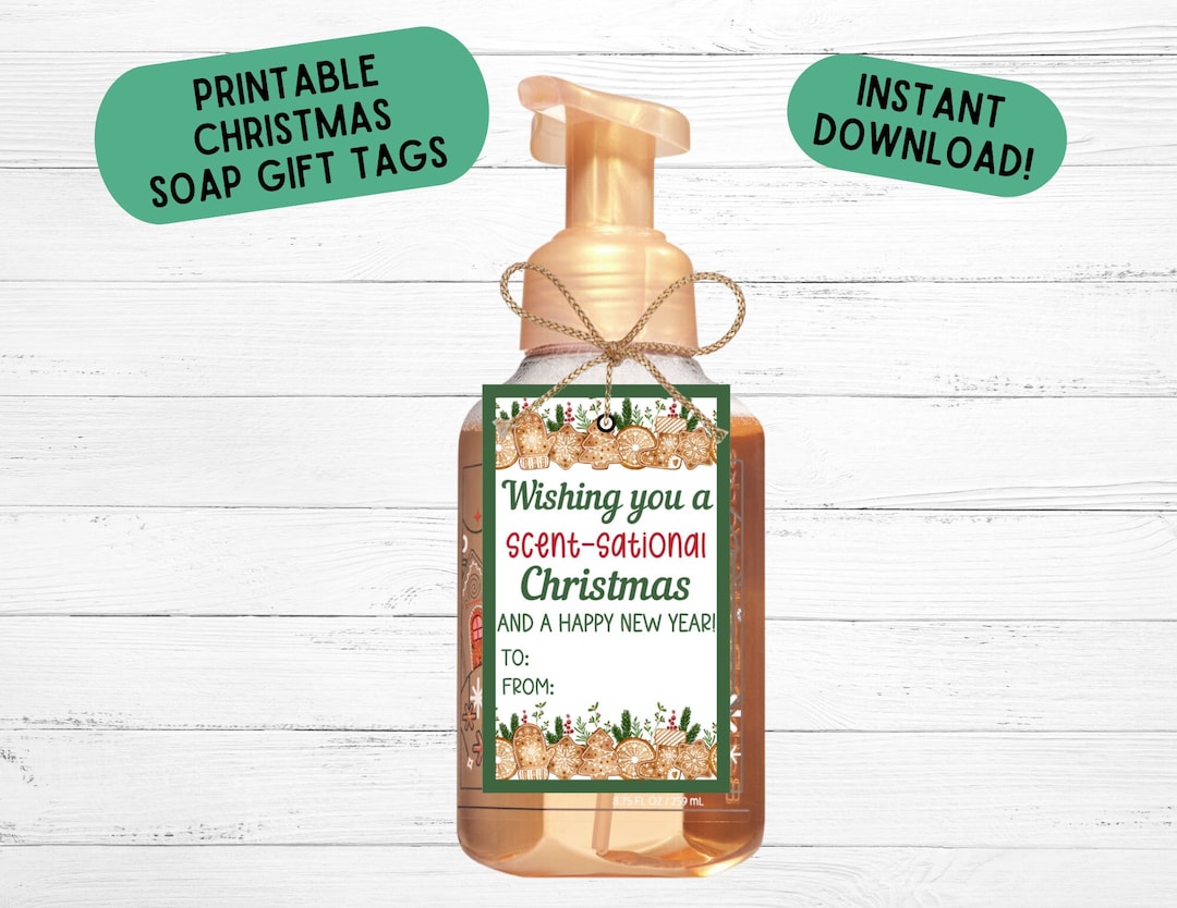 Christmas Gift Tags Scent-sational Christmas Gift Tag Teacher Gift ...