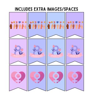 Women's Day Banner International Women's Day Sign Printable Women's Day ...