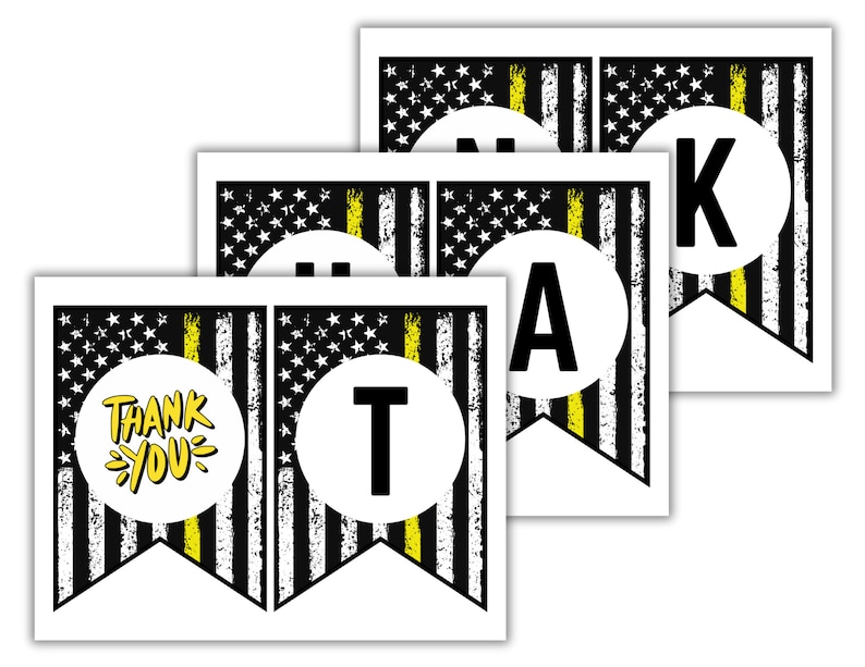 Dispatchers Week Banner Public Safety Telecommunicators Sign Printable ...