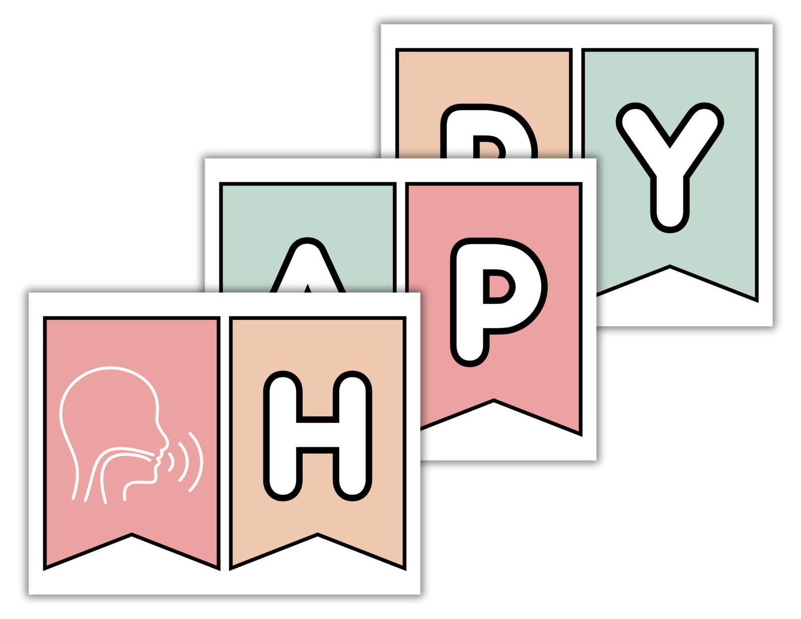 Speech Therapy Month Banner SLP Month Sign Printable Speech Pathologist ...