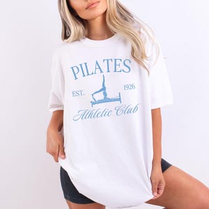 Pilates Club Shirt Pilates Athletic Club T-shirt Pilates Social Club ...