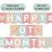 OT Month Banner Occupational Therapy Month Sign Printable OT Month ...