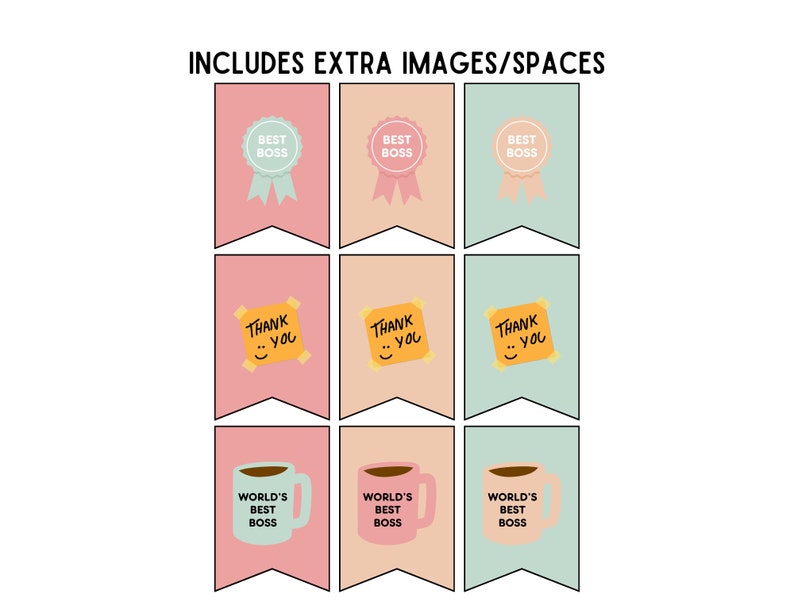 Boss's Day Banner Boss' Day Sign Printable Bosses Day Decorations Boss ...