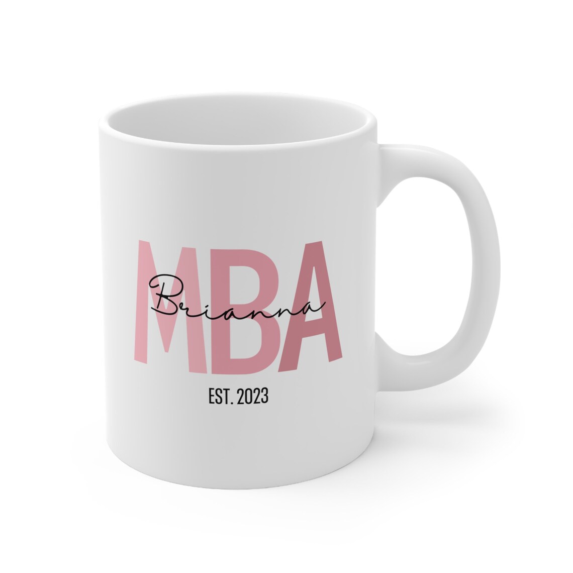 MBA Mug Custom MBA Gift Master of Business Administration Graduation ...