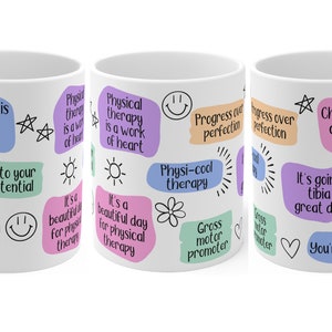 Physical Therapy Mug PT Coffee Cup Physical Therapist Gift for PTA ...