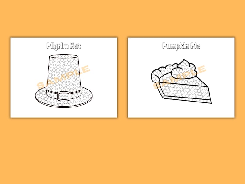 Thanksgiving Q-tip Painting Fine Motor Printables for Kids Fine Motor ...