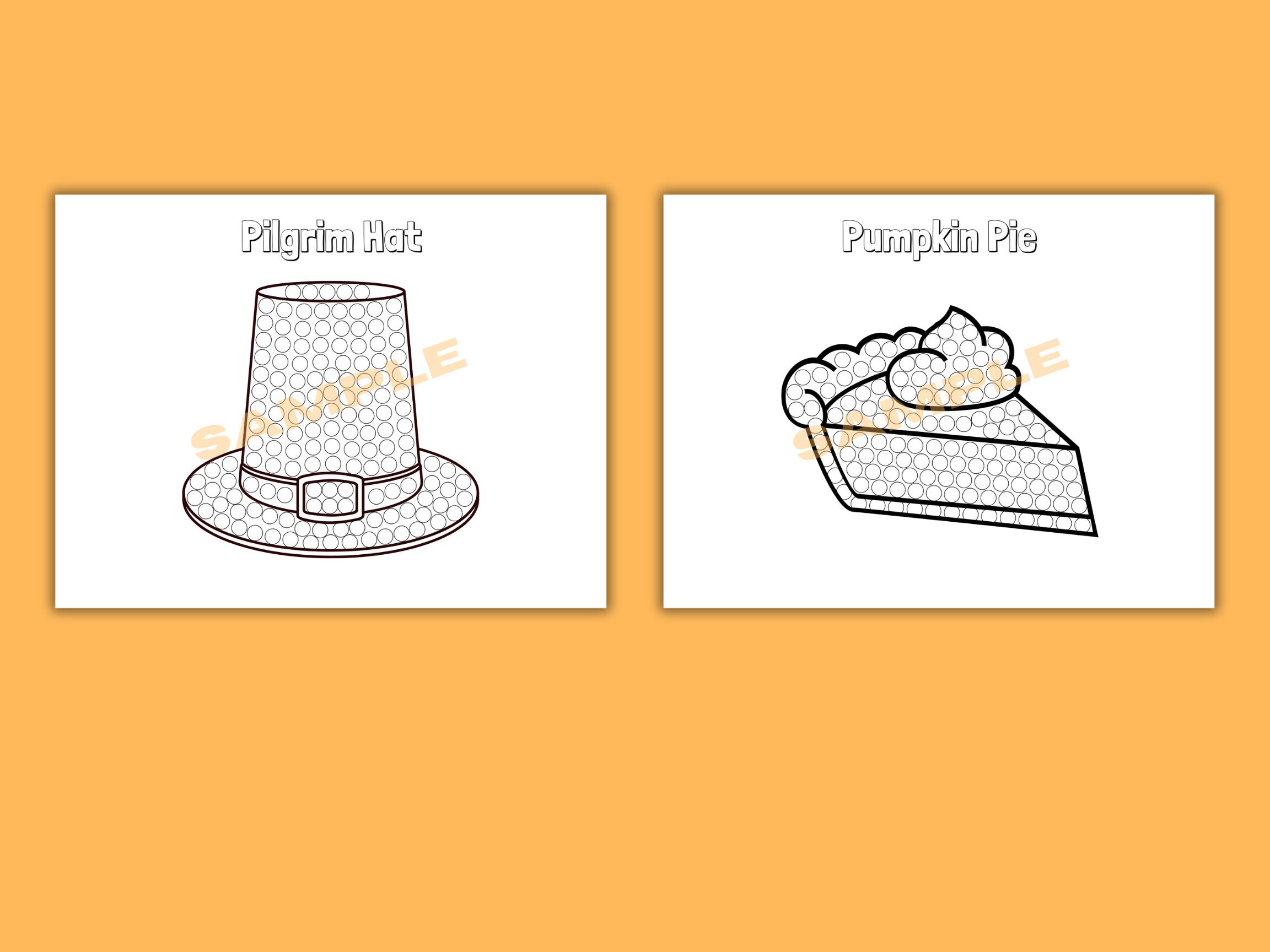 Thanksgiving Q-tip Painting Fine Motor Printables for Kids Fine Motor ...