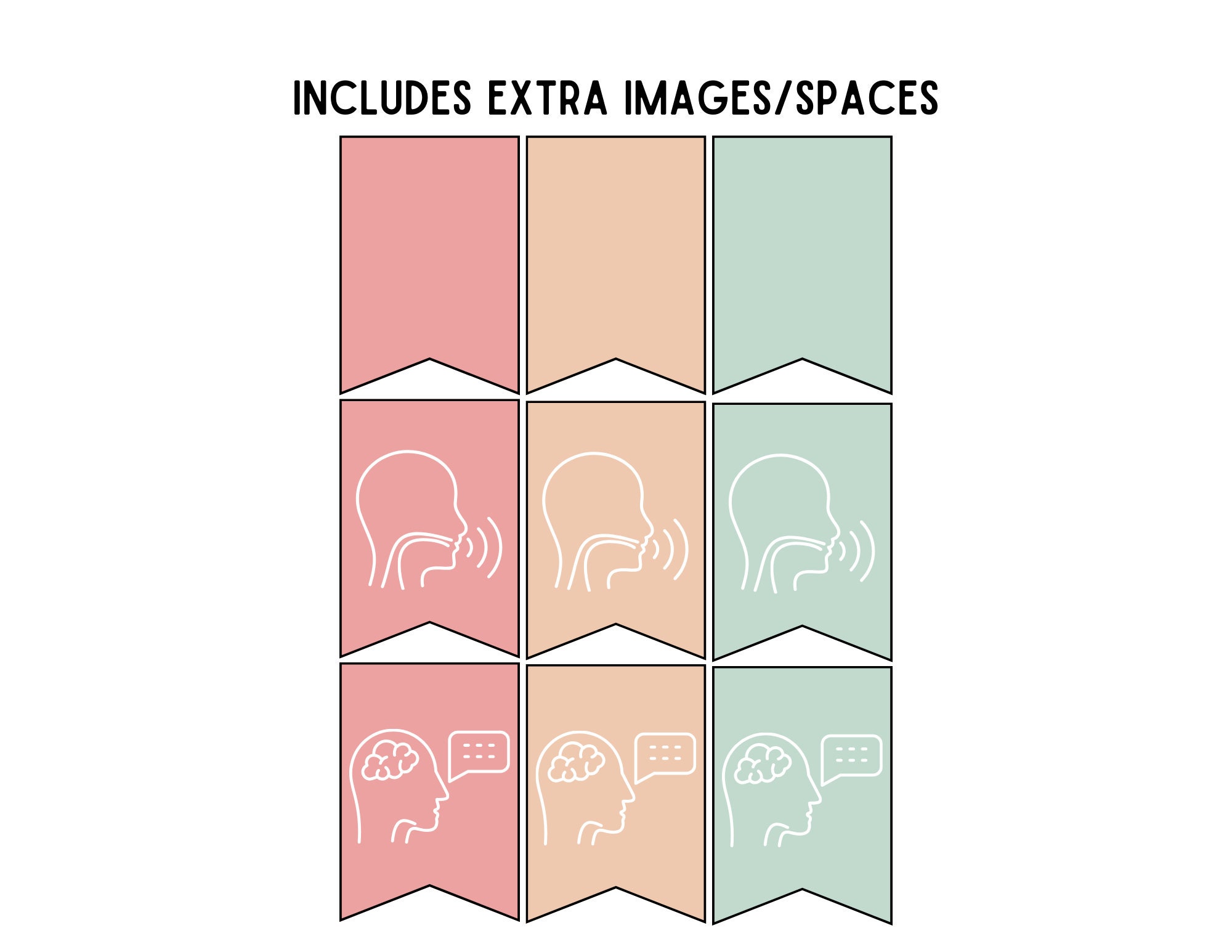 Speech Therapy Month Banner SLP Month Sign Printable Speech Pathologist ...