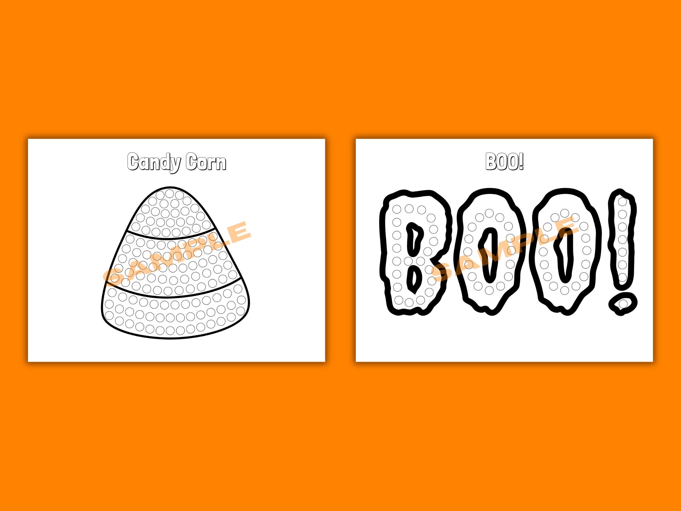 Halloween Q-tip Painting Halloween Fine Motor Craft Kids Pediatric OT ...