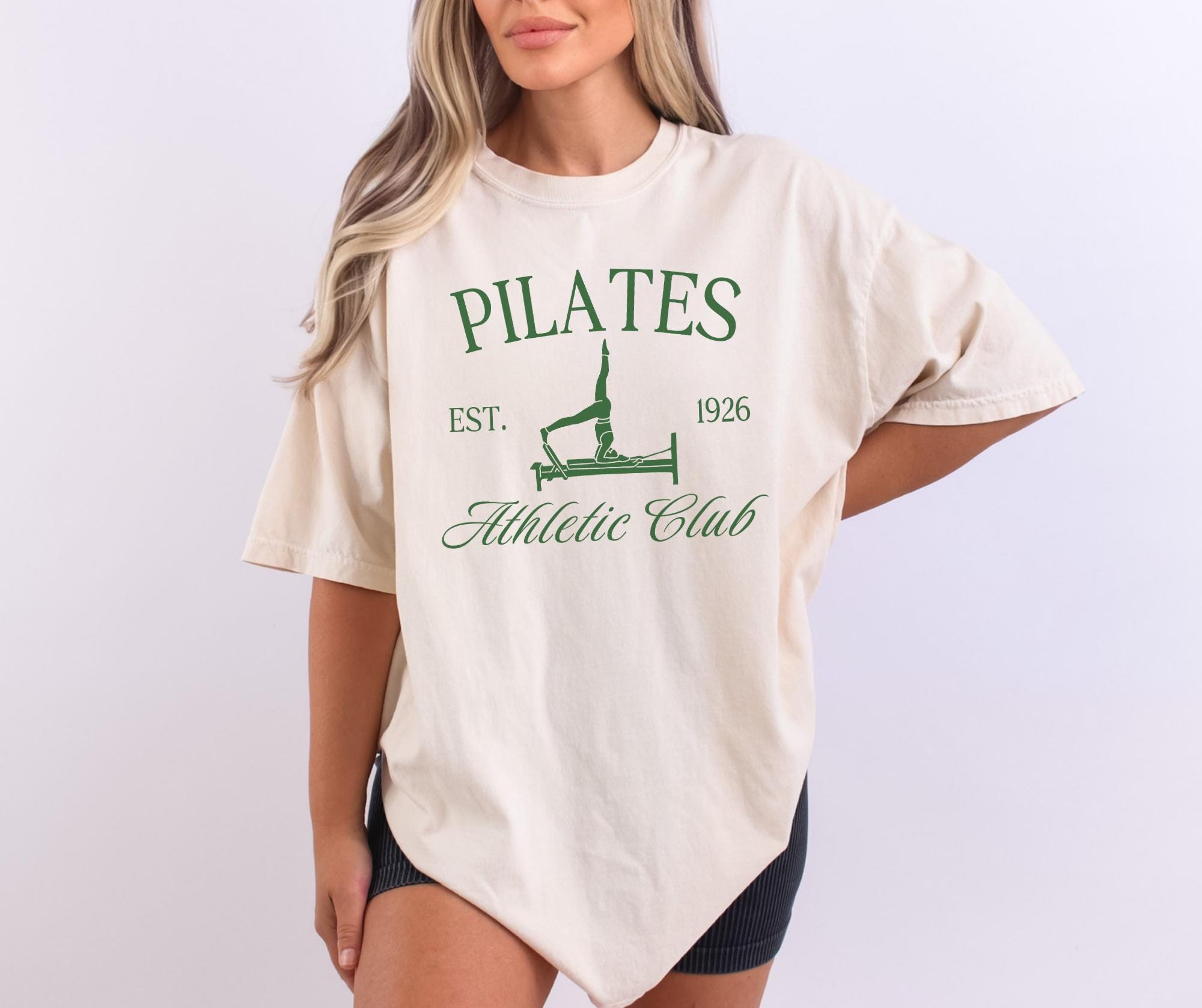 Pilates Club Shirt Pilates Athletic Club T-shirt Pilates Social Club ...