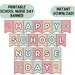School Nurse Day Banner School Nurses Day Sign Printable School Nurse ...