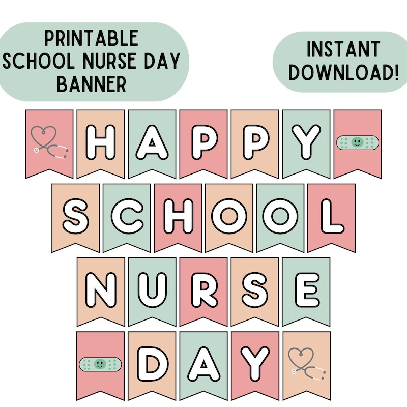 School Nurse Sign - Etsy