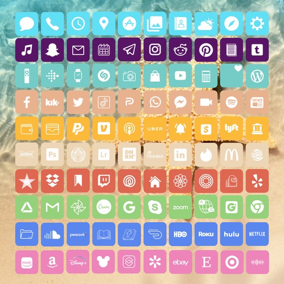 Clip Art Art & Collectibles IOS App Icons Tropical Breeze Beach ...