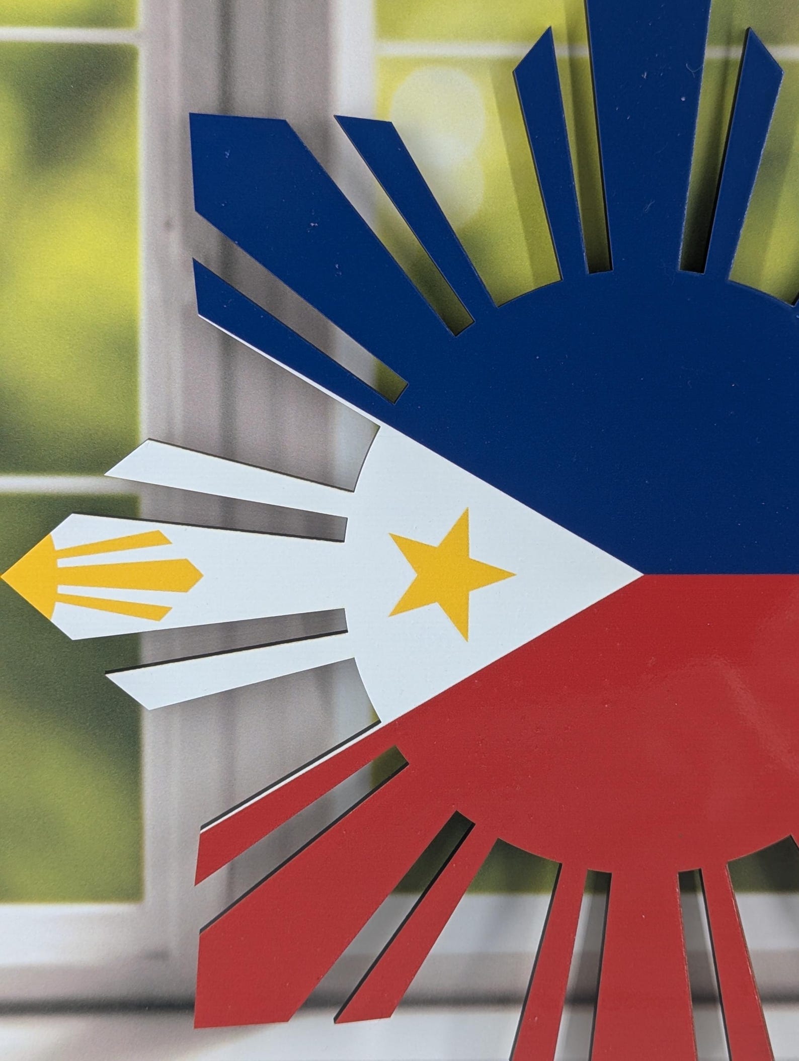 Filipino Star Sign Philippines Flag Color - Etsy