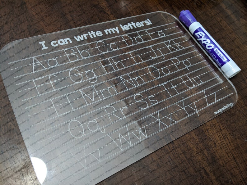 Dry Erase Learn to Write Draw Count Trace Boards Virtual School ...