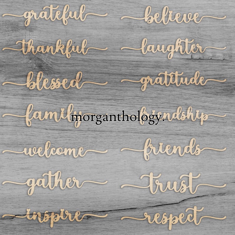 Thankful Plates - Etsy
