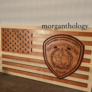 Made to Order Personalized Texas DPS State Trooper Highway Patrol Badge ...