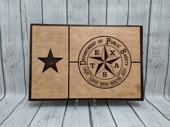 Texas DPS State Trooper Department of Public Safety Badge | Etsy