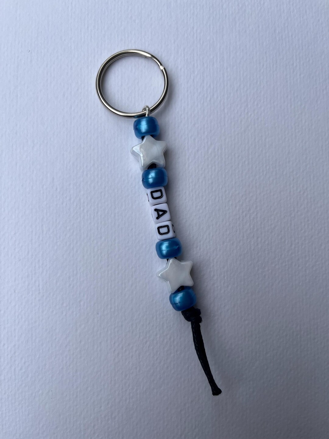 Dad Bead Key Ring - Father's Day, Birthday, Christmas - Etsy
