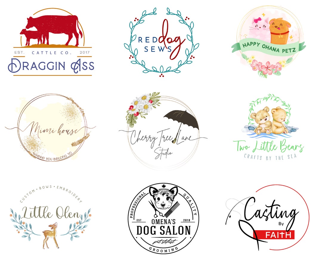 Logo Design, Custom Logo Design, Logodesign Custom, Photography Logo ...
