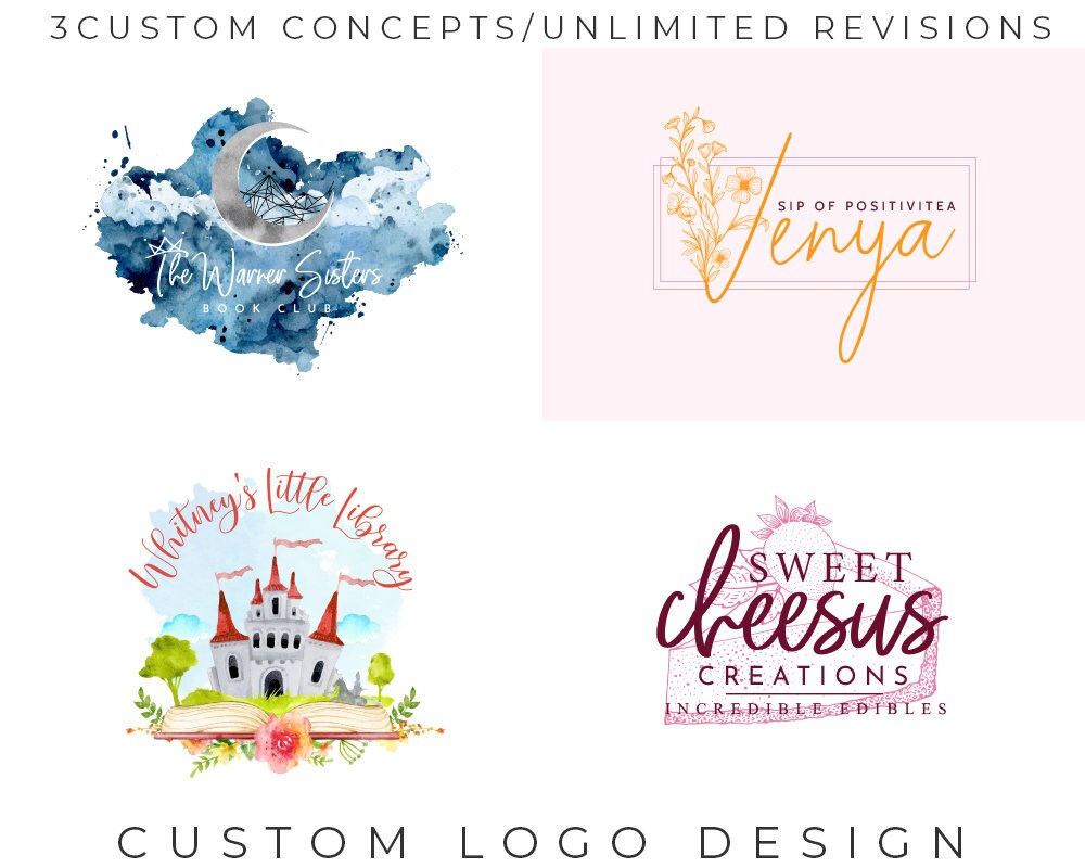 Custom Logo Design for Your Big and Smal Business With Social - Etsy