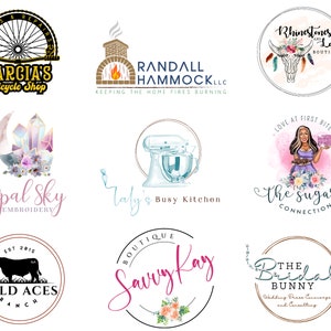 Custom Logo Design and Watermark, Blog Logo Design, Minimalist Logo ...