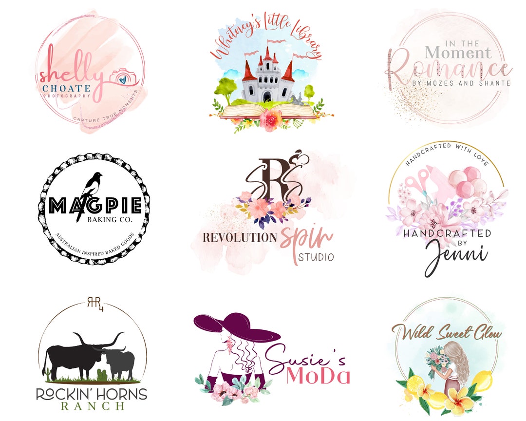 Logo Design, Custom Logo Design, Logo Design Custom, Photography Logo ...
