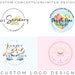 Custom Logo Design and Watermark Blog Logo Design Minimalist - Etsy