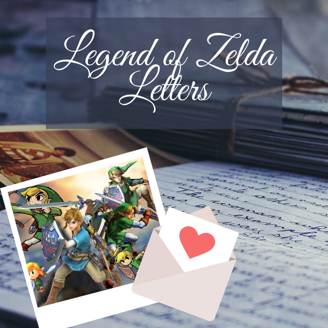 Handwritten Zelda Letters - Etsy