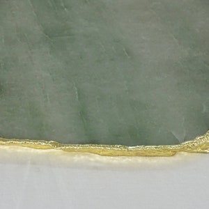Green Aventurine Cheese Platter/tray, Table Decor, House Warming Gift ...