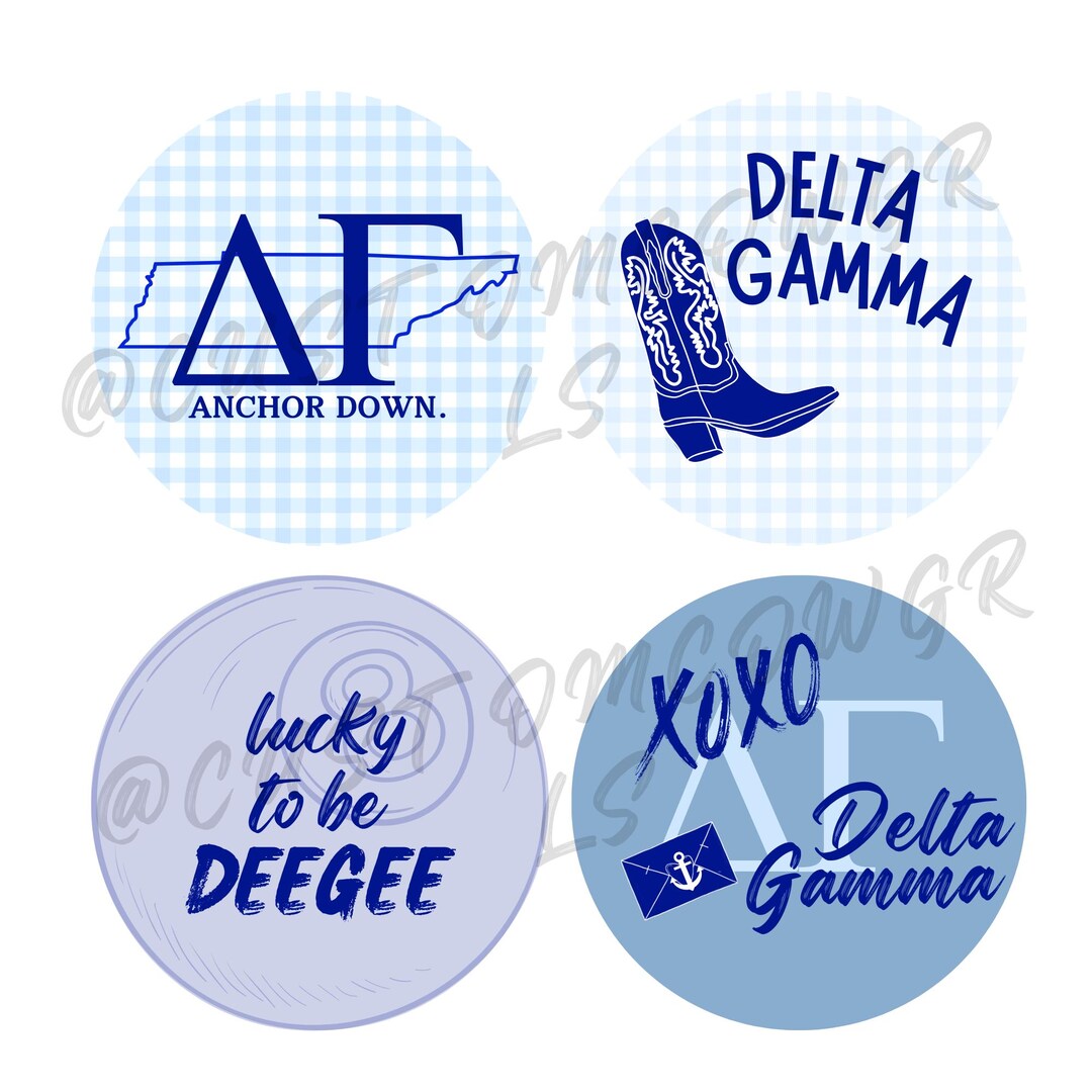 Delta Gamma Pin - Etsy
