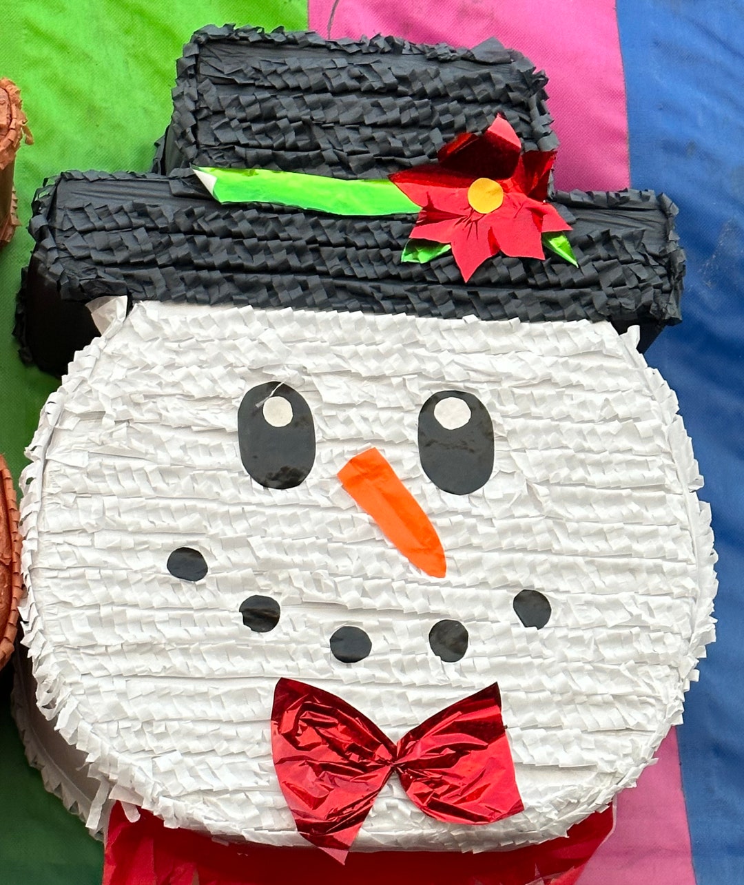 Snowman Piñata - Etsy