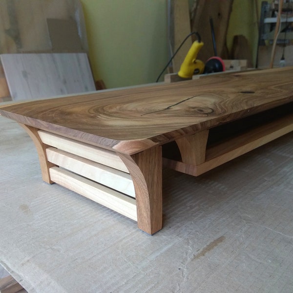 Wooden Monitor Riser - Etsy