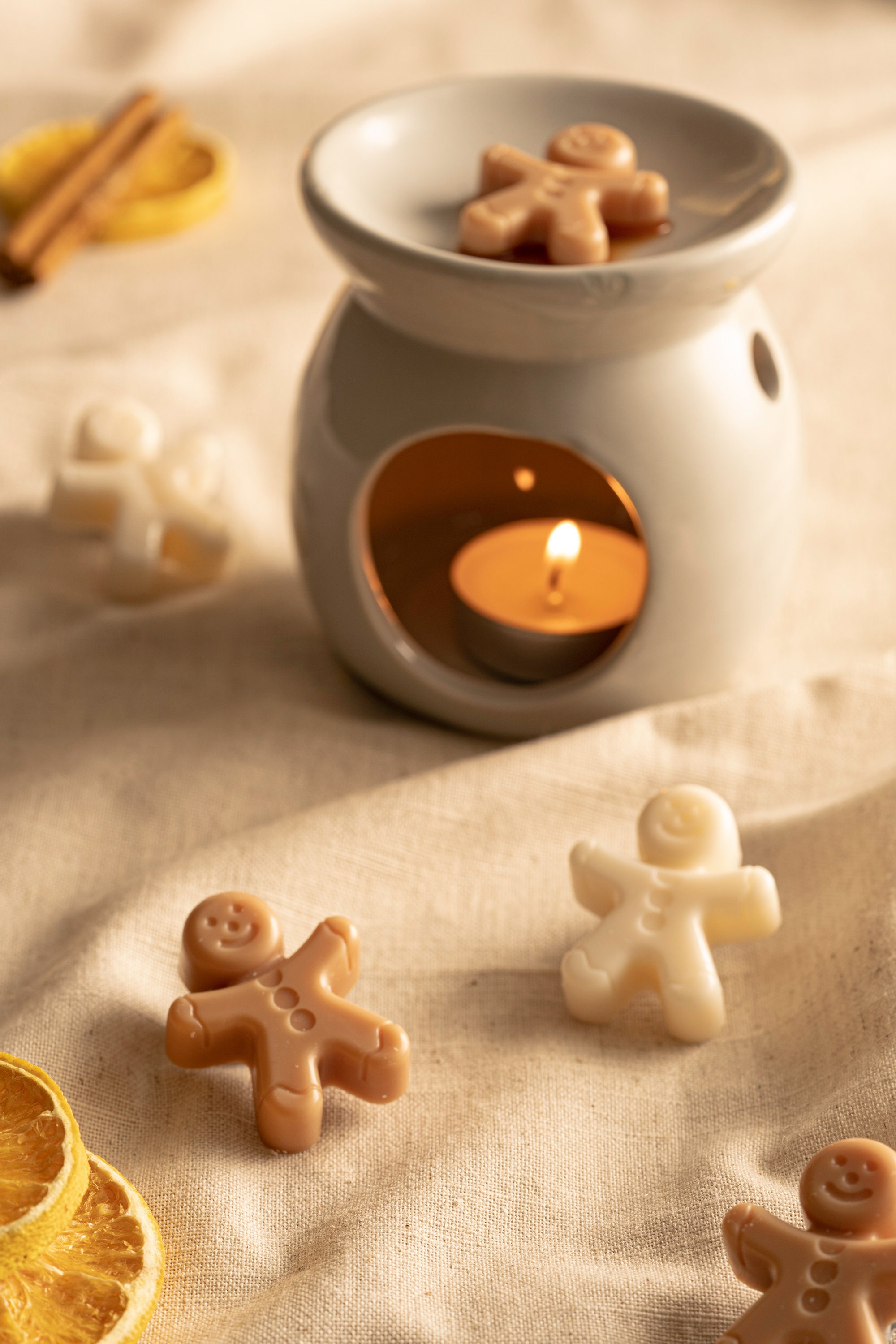 Gingerbread Man Soy Wax Melts: Autumn Winter Christmas Gift - Etsy UK