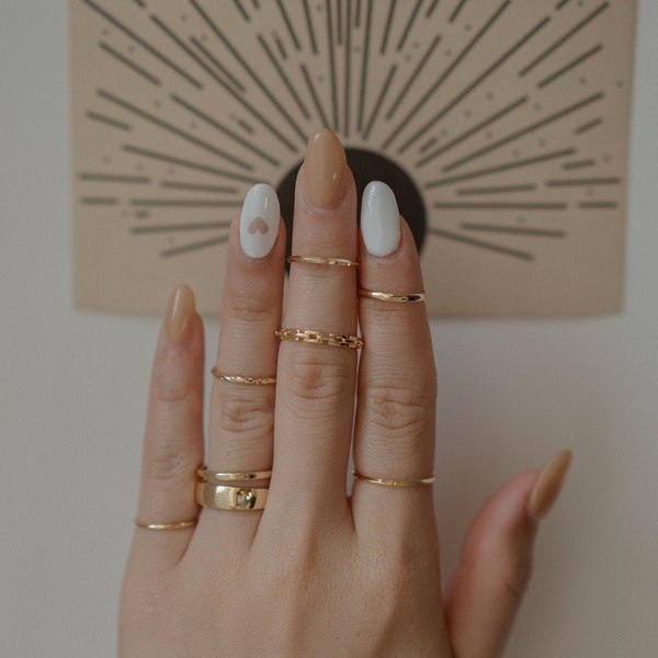 Stackable Ring Set - Etsy Canada