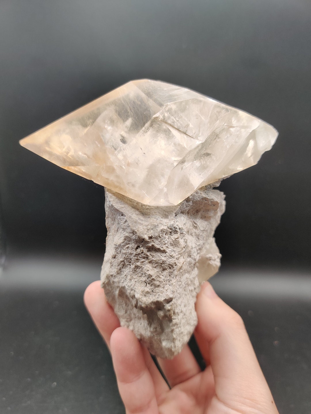 Aesthetic Rare Scepter Shape Elmwood Calcite - Etsy