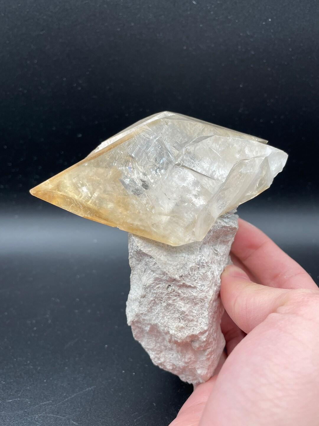 Aesthetic Rare Scepter Shape Elmwood Calcite - Etsy