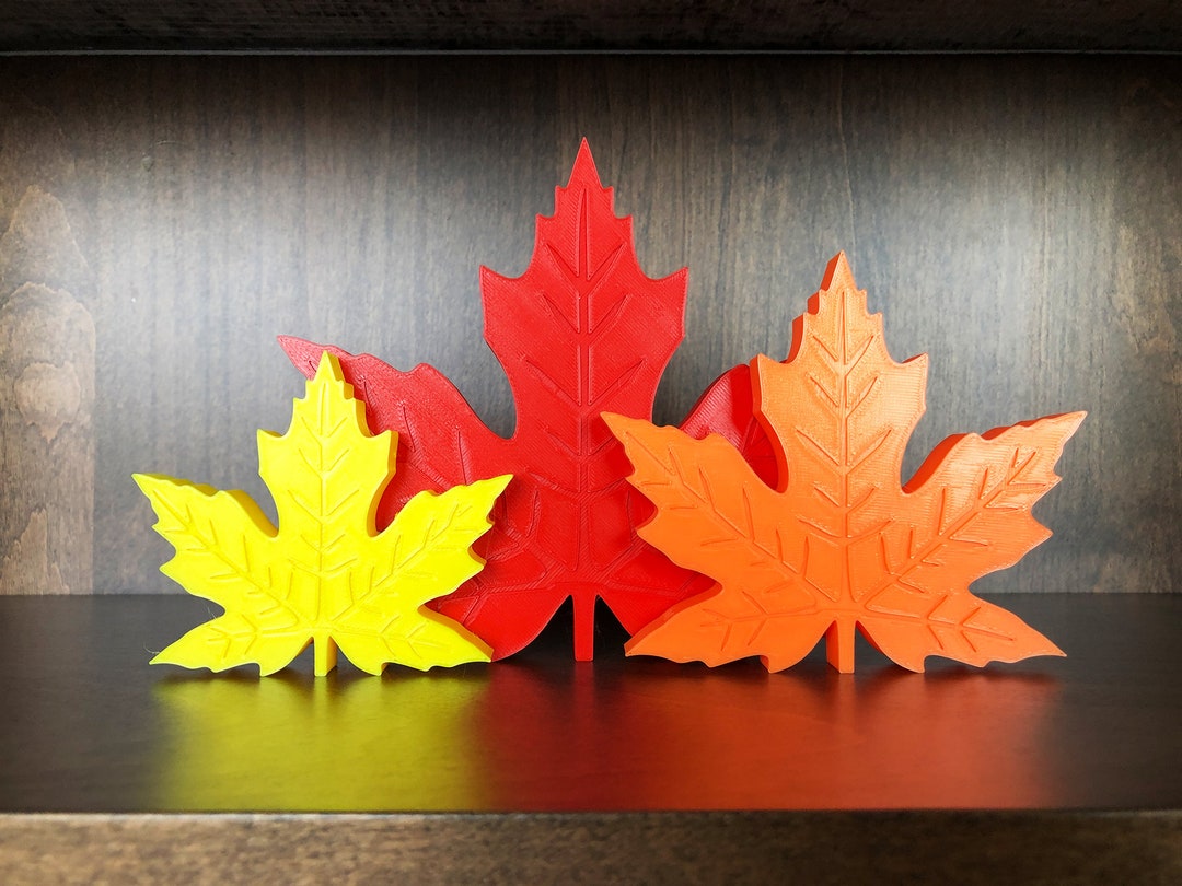 Maple Leaf Decor - Fall Decor - Autumn Leaves - Etsy