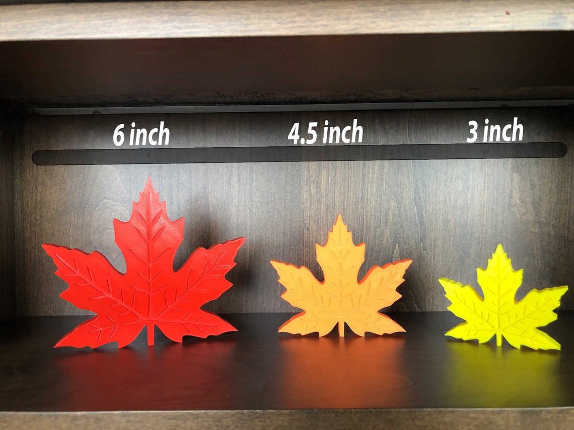 Maple Leaf Decor Fall Decor Autumn Leaves - Etsy