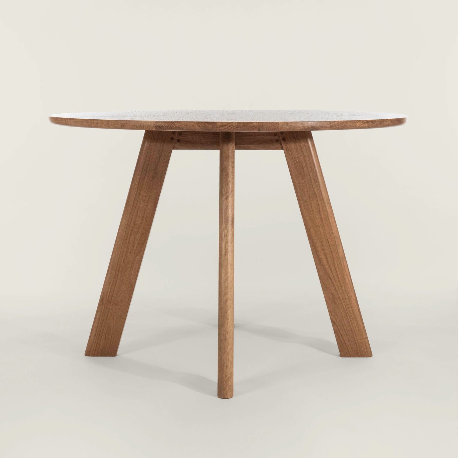 Round Dining Table Solid Wood Scandinavian Table 42 - Etsy