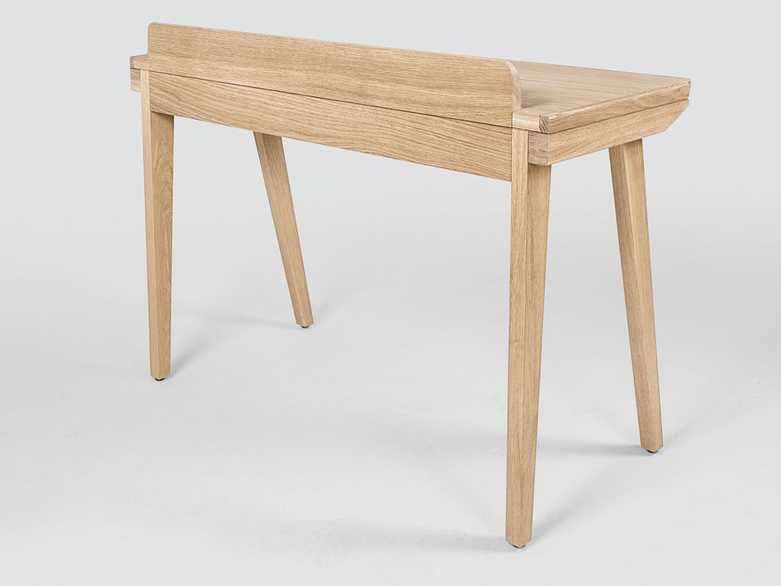 Small Desk Writing Desk for Home Office Wood Computer Desk - Etsy