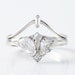 Honey Bee Wedding Ring, Fancy & Tapered Baguette Shape Engagement Ring ...