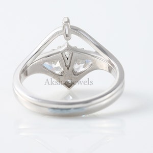 Honey Bee Wedding Ring, Fancy & Tapered Baguette Shape Engagement Ring ...